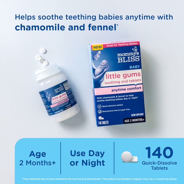 Little Gums Soothing Oral Tablets – Mommy's Bliss