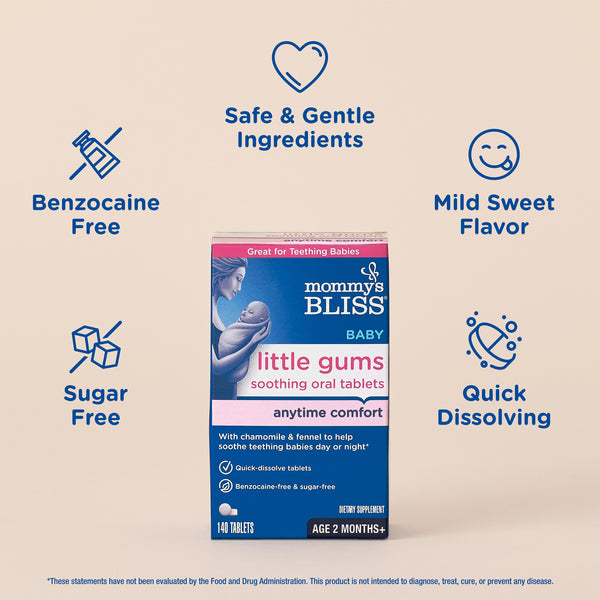 Little Gums Soothing Oral Tablets – Mommy's Bliss