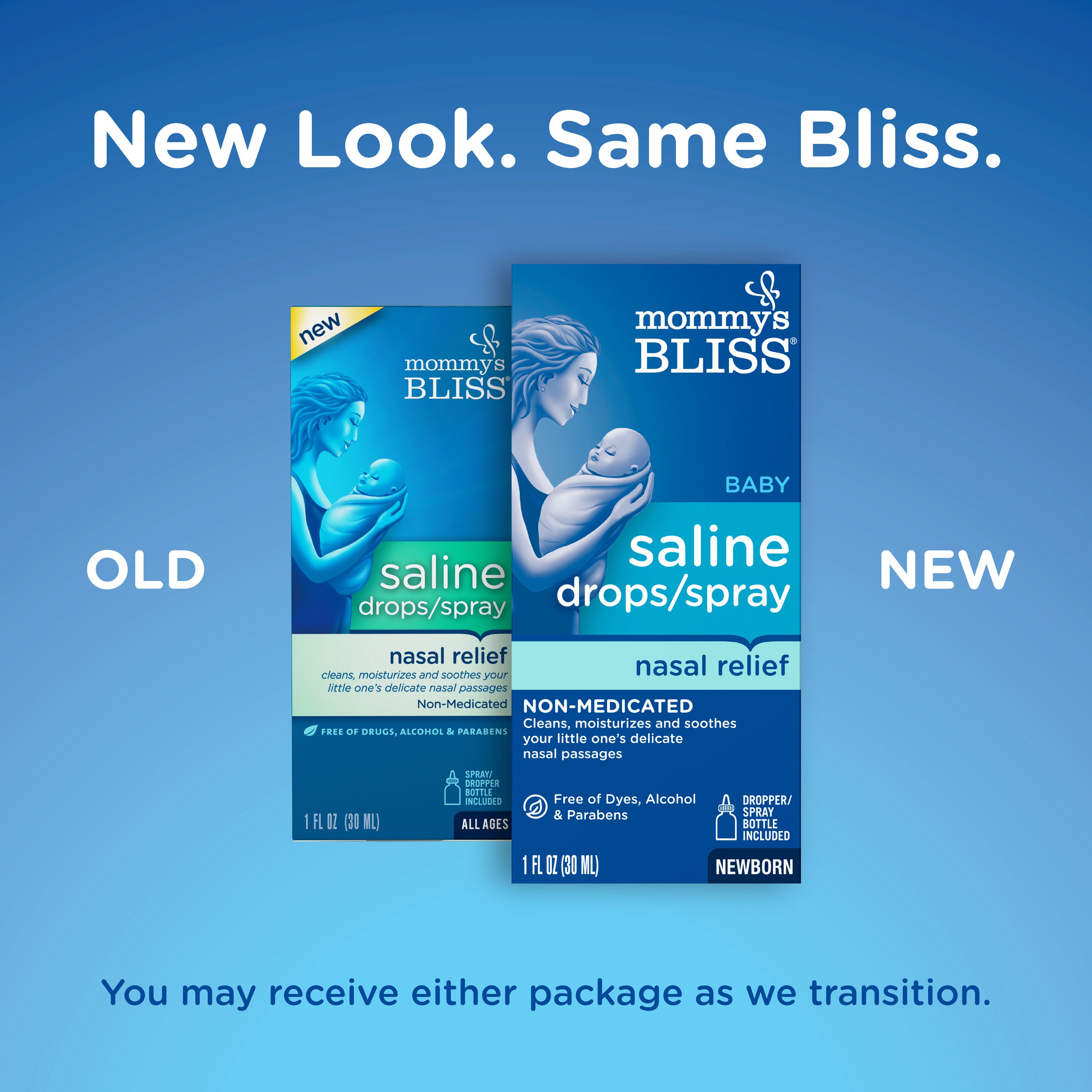 Saline Drops – Mommy's Bliss