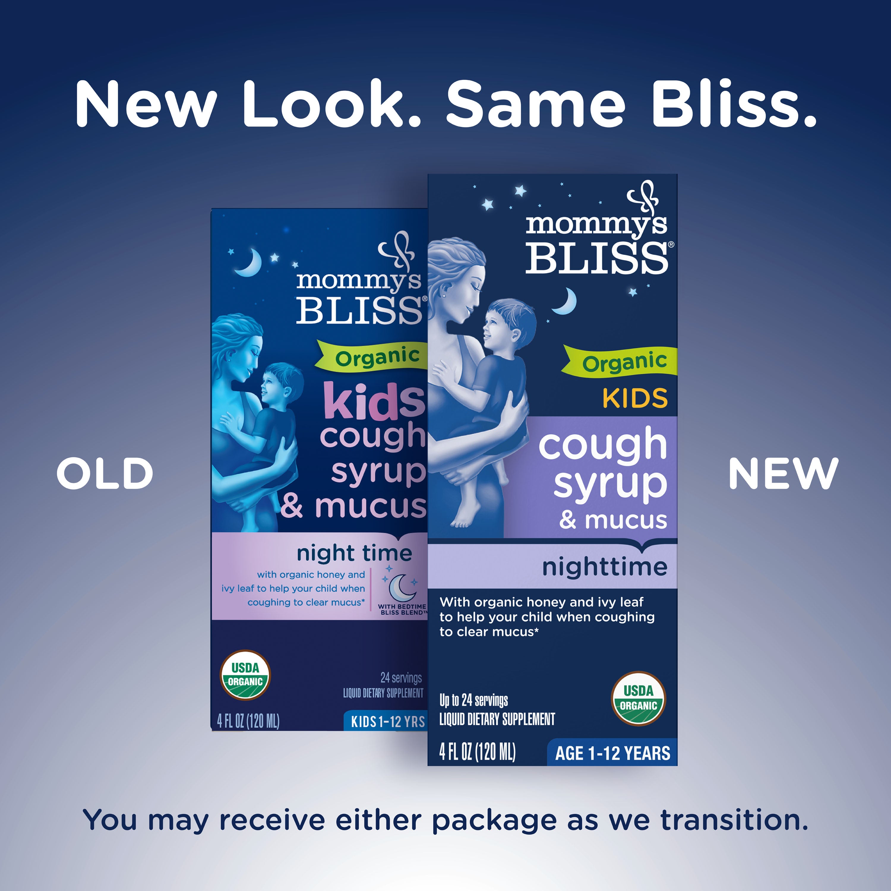 Organic Kids Cough Syrup Night Time – Mommy's Bliss