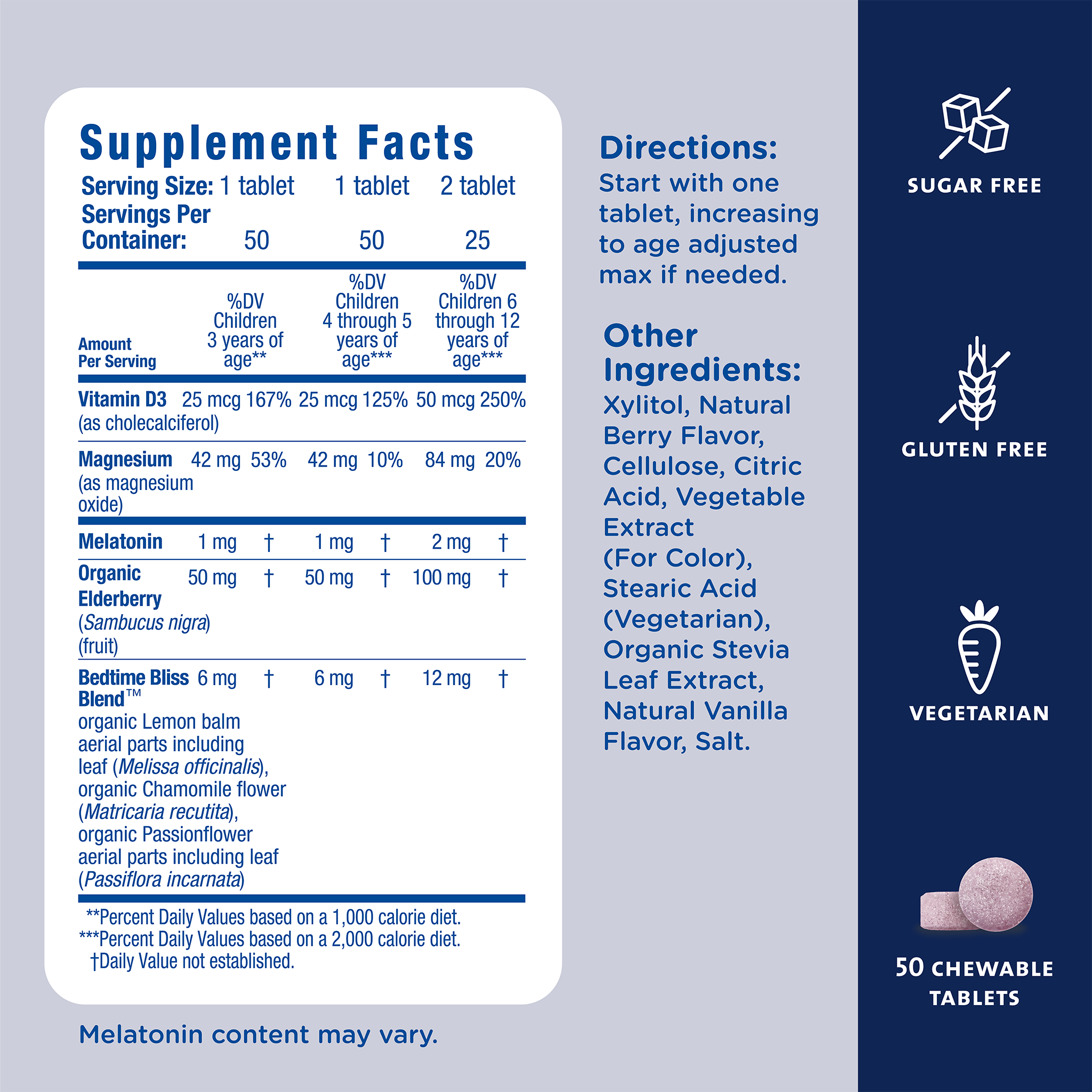 Sugar-Free Kids Sleep + Immune Support Chewable – Mommy's Bliss