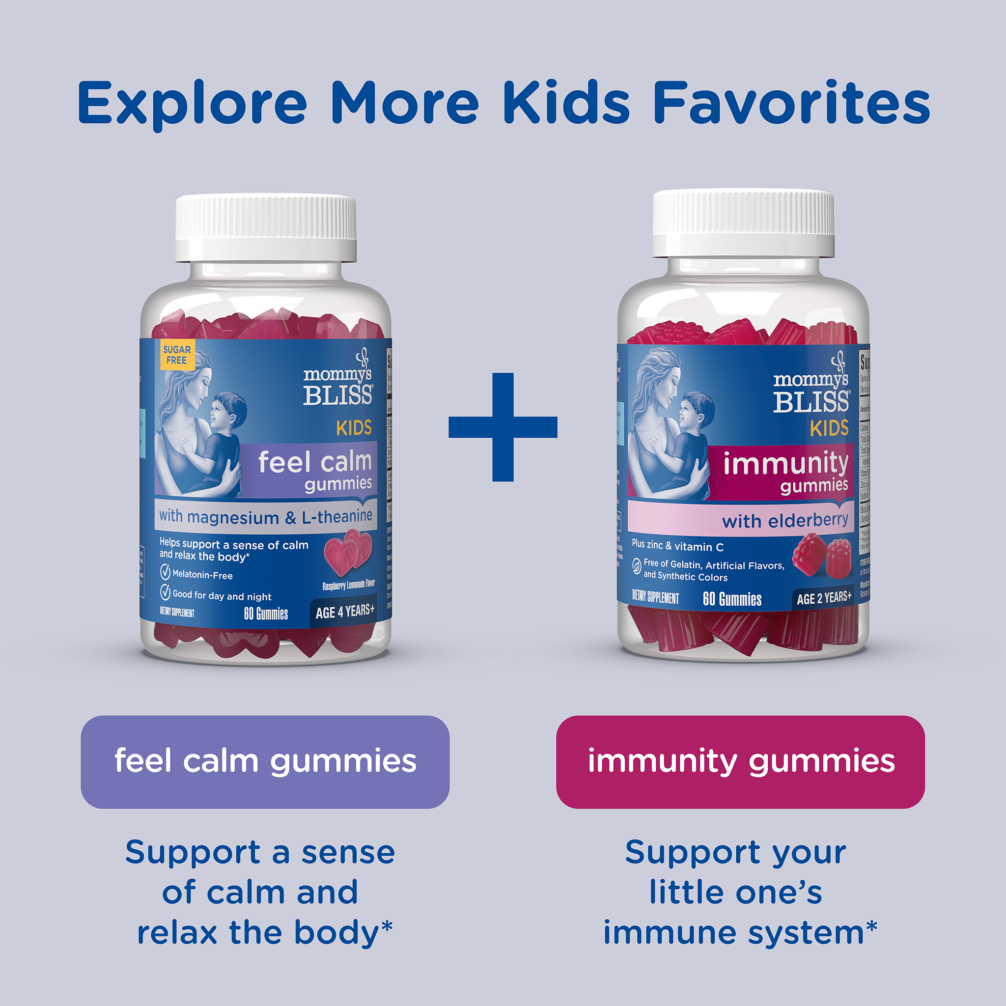 Sugar-Free Kids Sleep + Immune Support Chewable – Mommy's Bliss