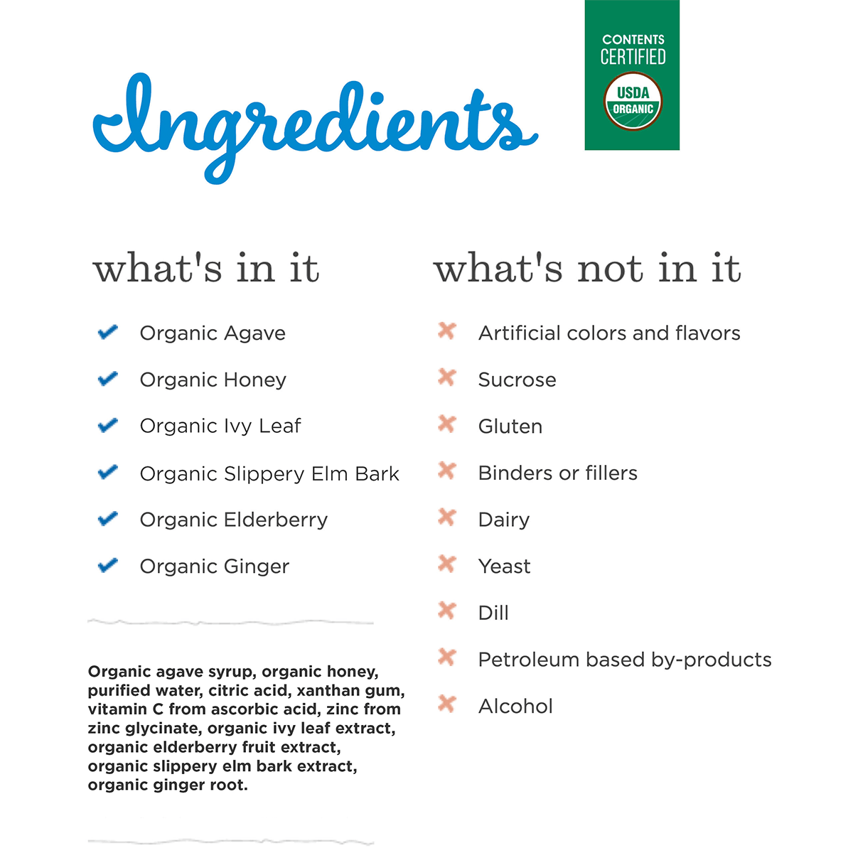 Organic Kids Cough Syrup + Immunity Support – Mommy's Bliss